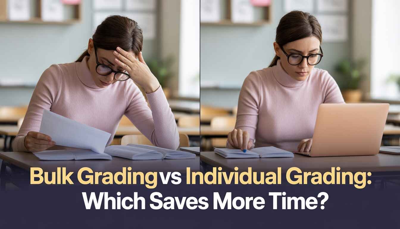 Bulk Grading vs Individual Grading: How to Grade 100+ Students Without ...